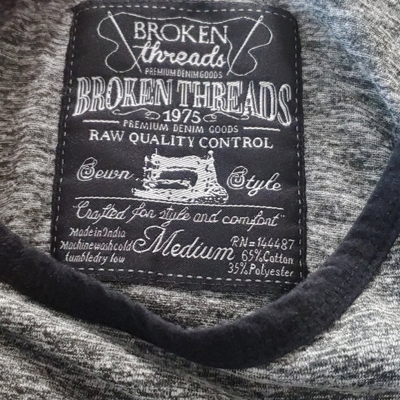Broken Threads | Shirts | Broken Threads Basic Grey Tank Topsizem ...